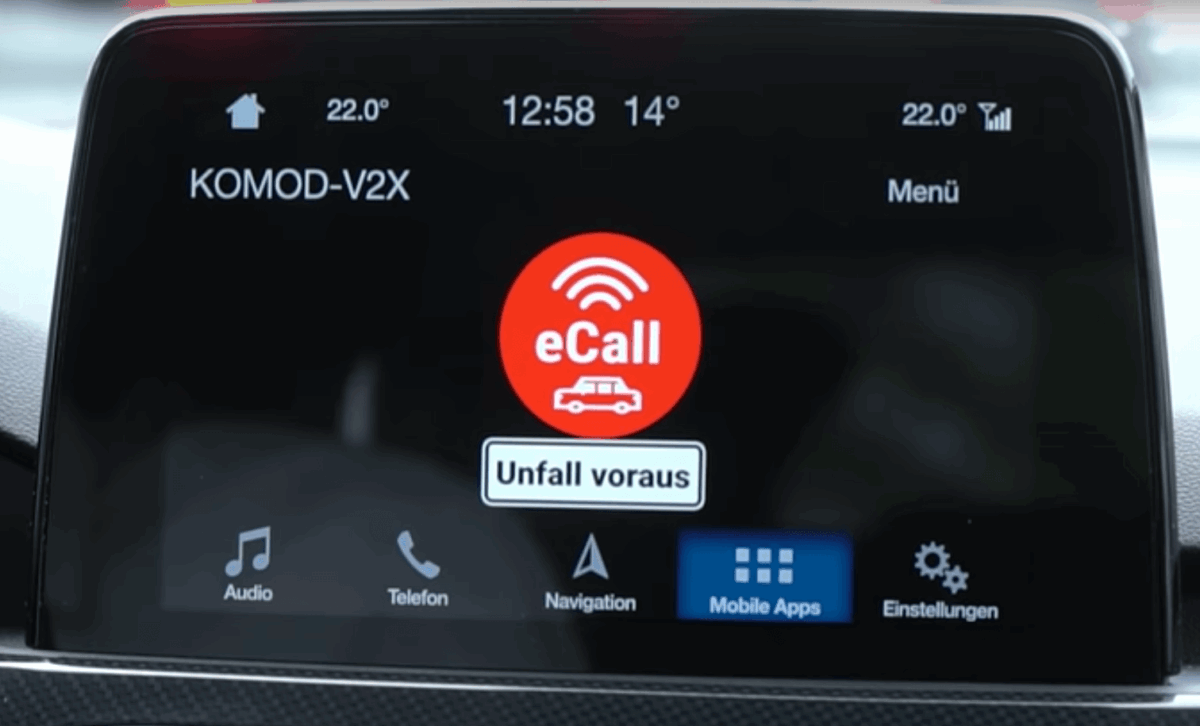 eCall Plus: tecnologia Ford e Vodafone per la sicurezza stradale