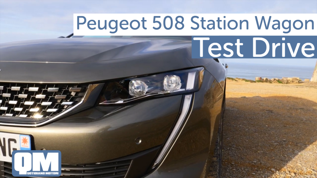 Peugeot 508 Station Wagon - Video Test Drive - Quotidiano Motori