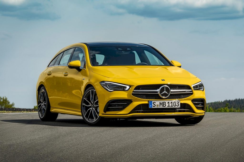 Mercedes AMG CLA 35 4MATIC Shooting Brake: SW 2,0 litri Turbo 306 CV