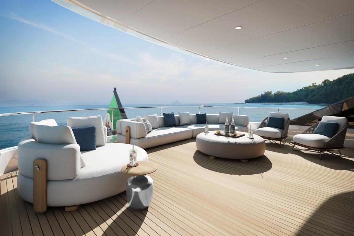 Benetti Oasis 40 metri | yacht innovativo | loft sull’acqua | foto