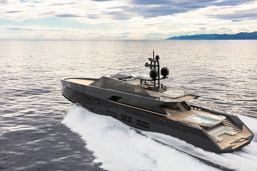165 Wallypower Concept: innovativo e potente superyacht da 50 metri