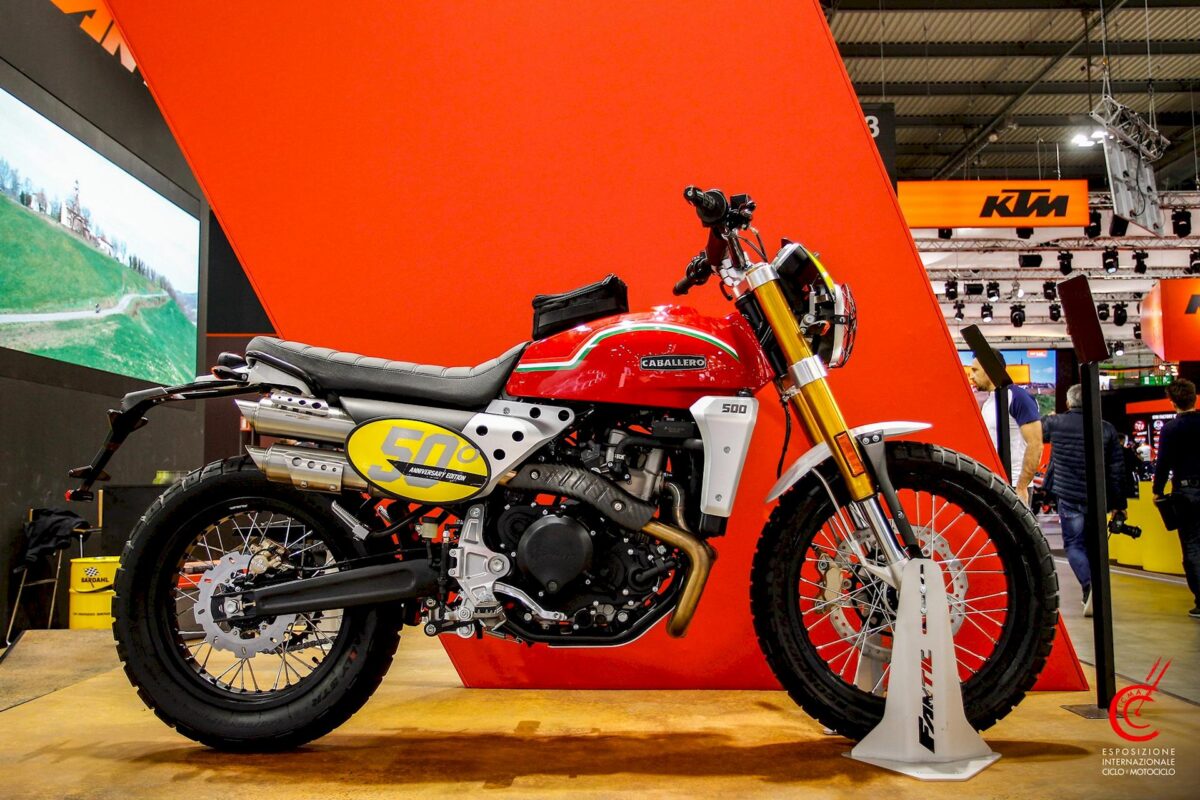 Fantic Motor Caballero 500 Anniversary: edizione limitata per i 50 anni