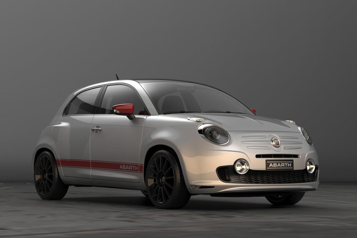 Fiat 600 Rendering: se fosse lei la 500 a 5 porte?