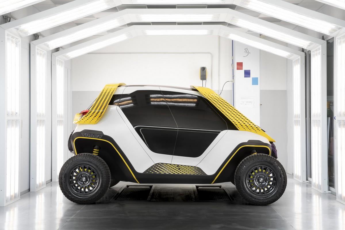 Ied Tracy concept car: caratteristiche e design del veicolo elettrico