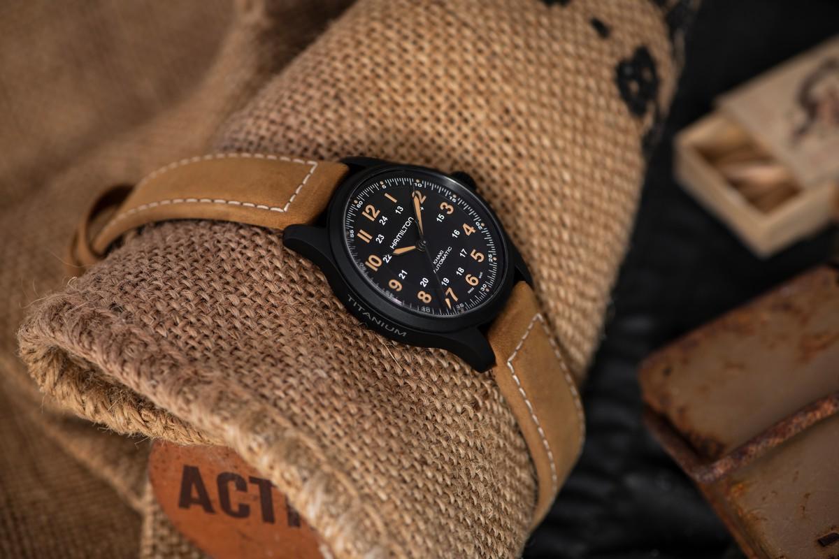 Hamilton Khaki Field Titanium Auto: l'orologio dallo stile militare