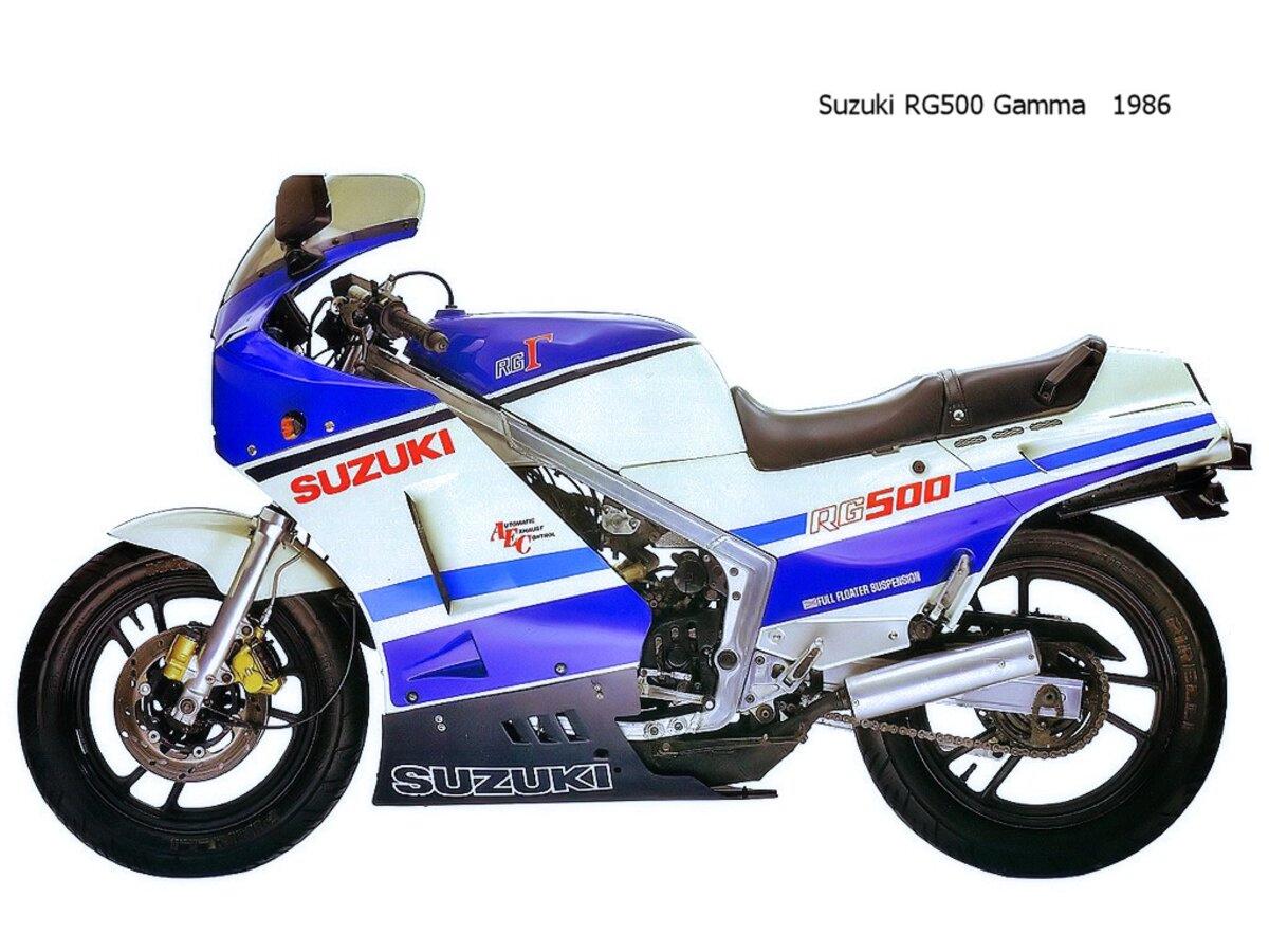 Suzuki RG 500 Gamma: la stradale 500 2T più potente della storia