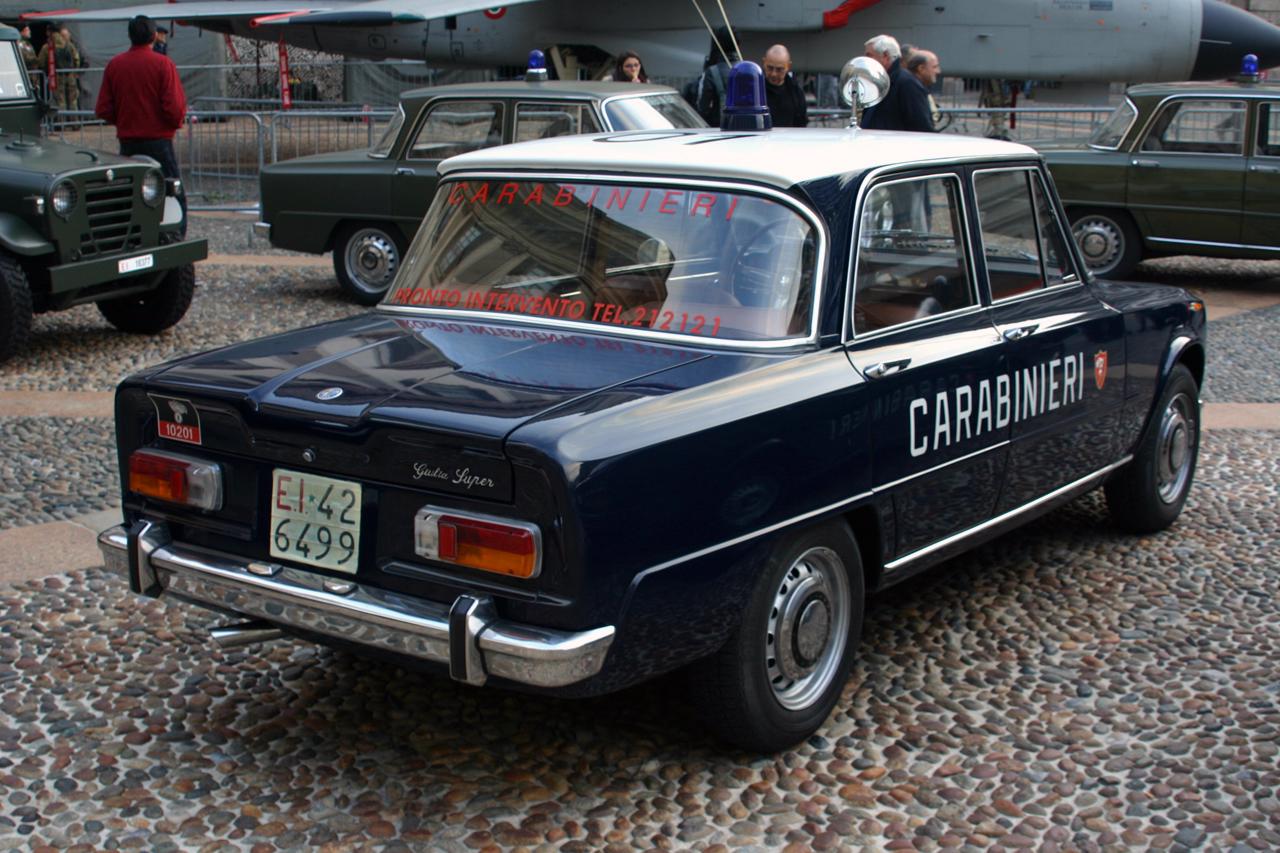 L'Alfa Romeo Giulia dei Carabinieri: il mito che fa parte della nostra ...