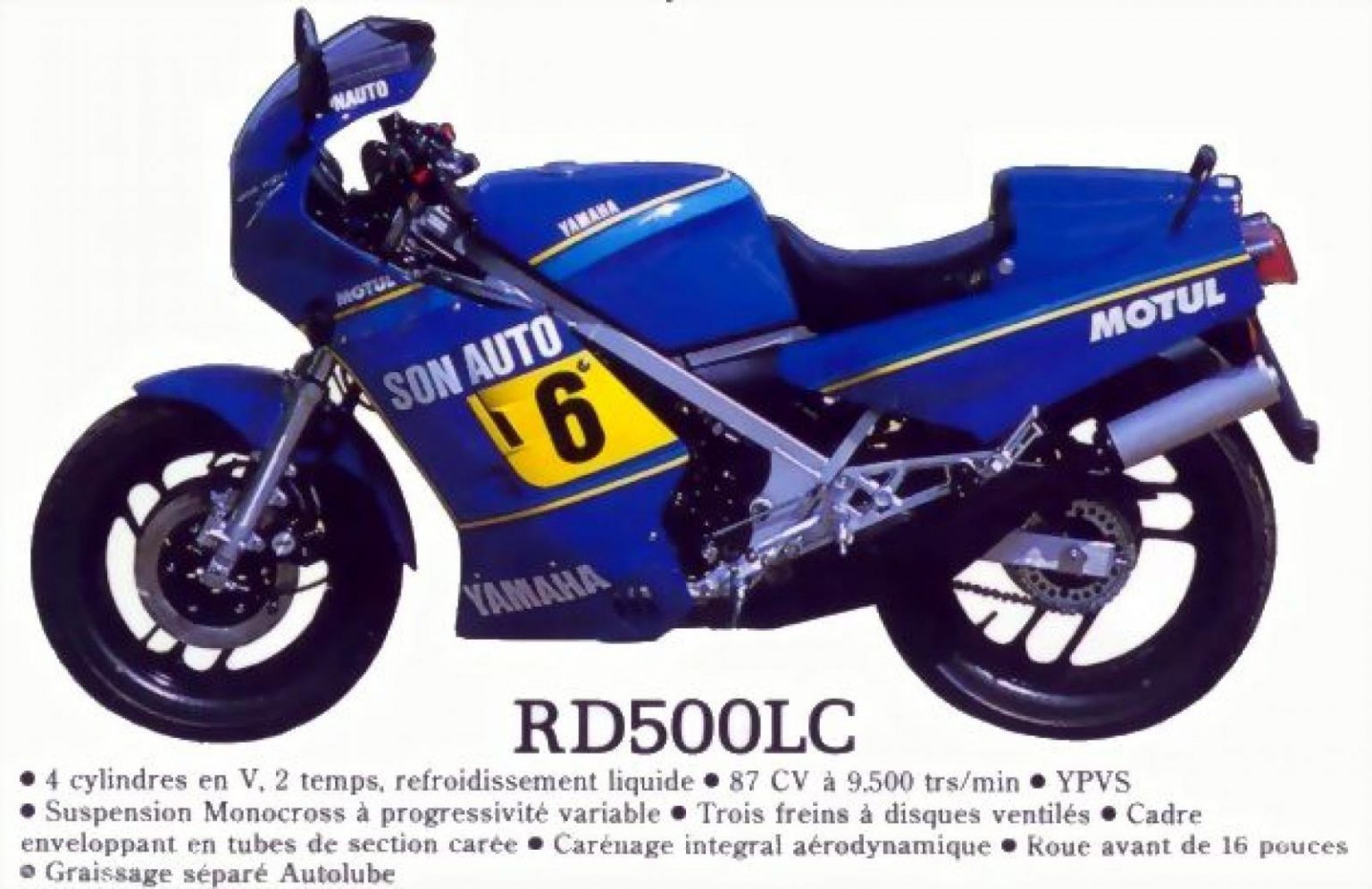 Yamaha RD 500 LC: prezzi e quotazioni, le caratteristiche tecniche.