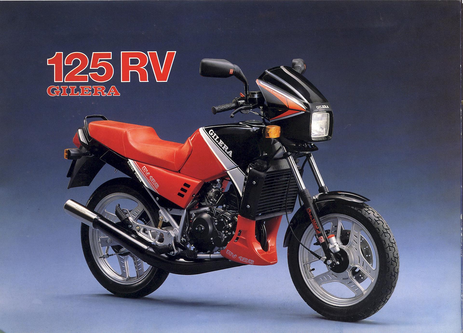Gilera RV 125: informazioni, storia, scheda tecnica, foto