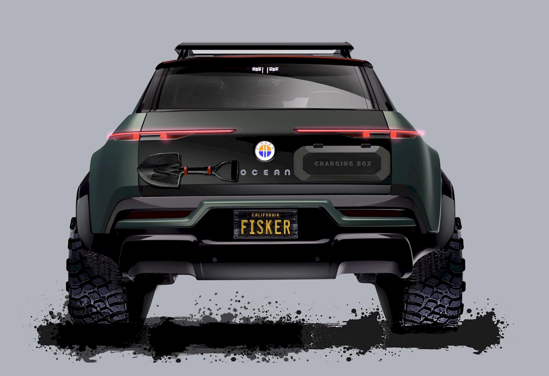 Fisker Ocean: il suv elettrico e mezzo militare