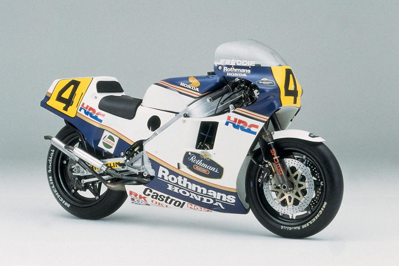 Honda NS400R la race replica tre cilindri due tempi da 72 CV