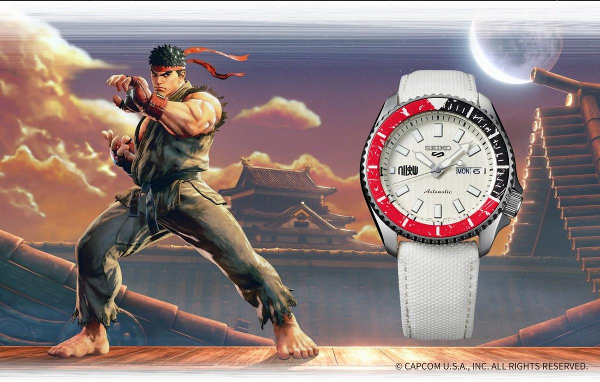 Seiko 5 Sports 2020: gli orologi ispirati a Street Fighter V