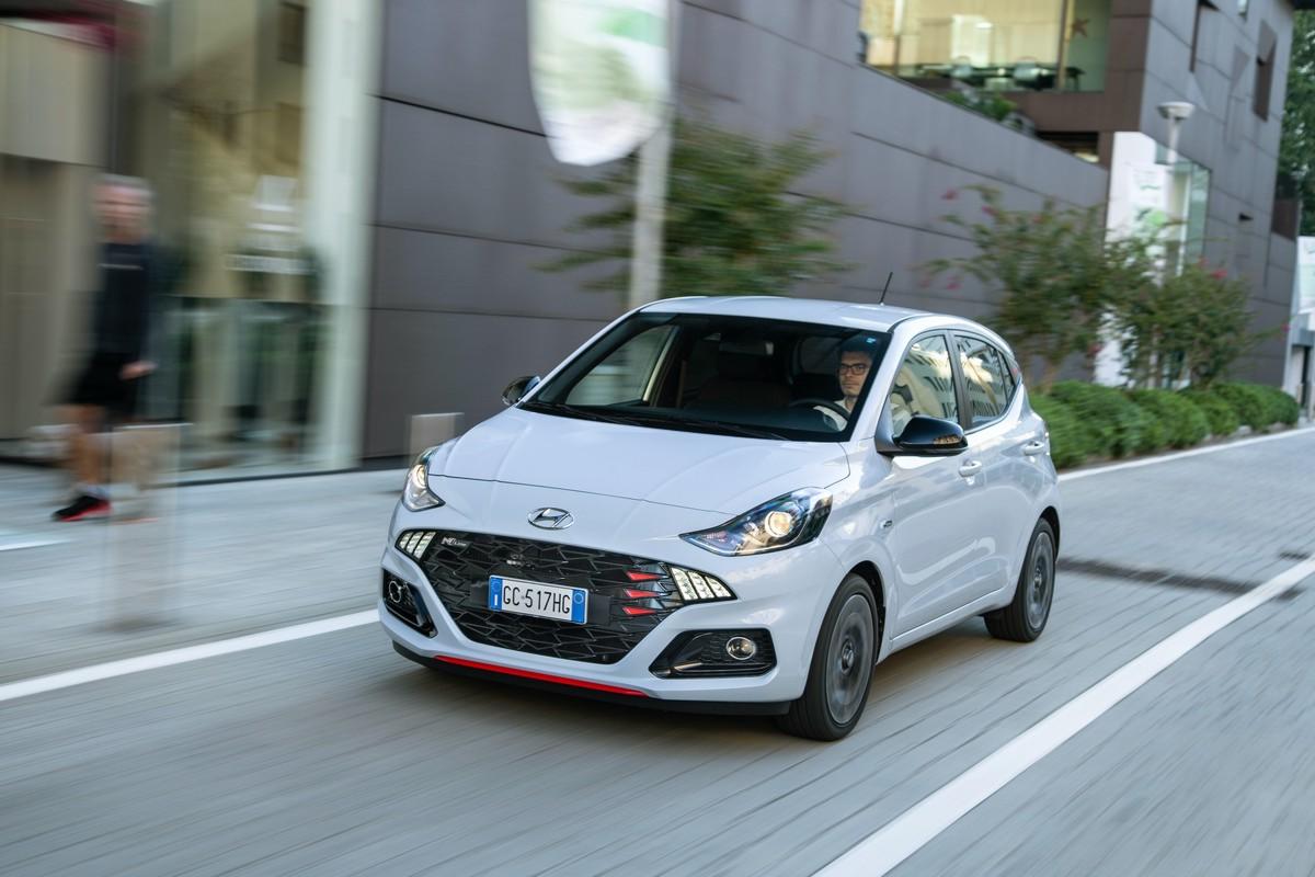 Hyundai i10 N Line: carattere sportivo e nuovo motore Turbo GDi