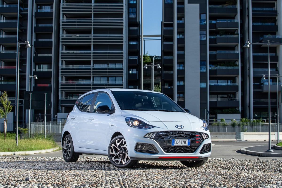 Hyundai i10 N Line: carattere sportivo e nuovo motore Turbo GDi
