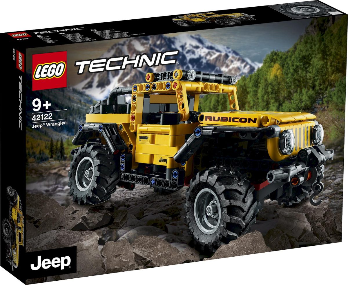 LEGO Jeep Wrangler: tanto divertimento in mini off-road