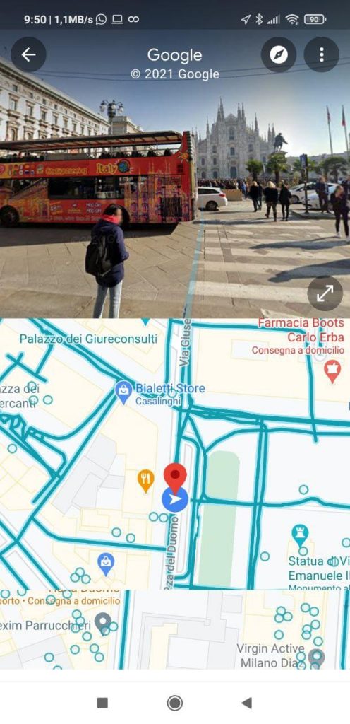 Su Google Maps arriva finalmente lo split screen