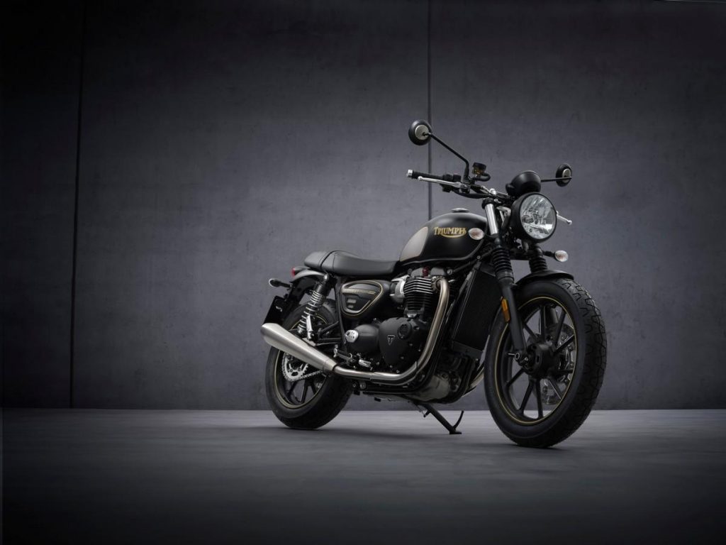 Triumph Street Twin Gold Line 2021: la bellissima limited edition