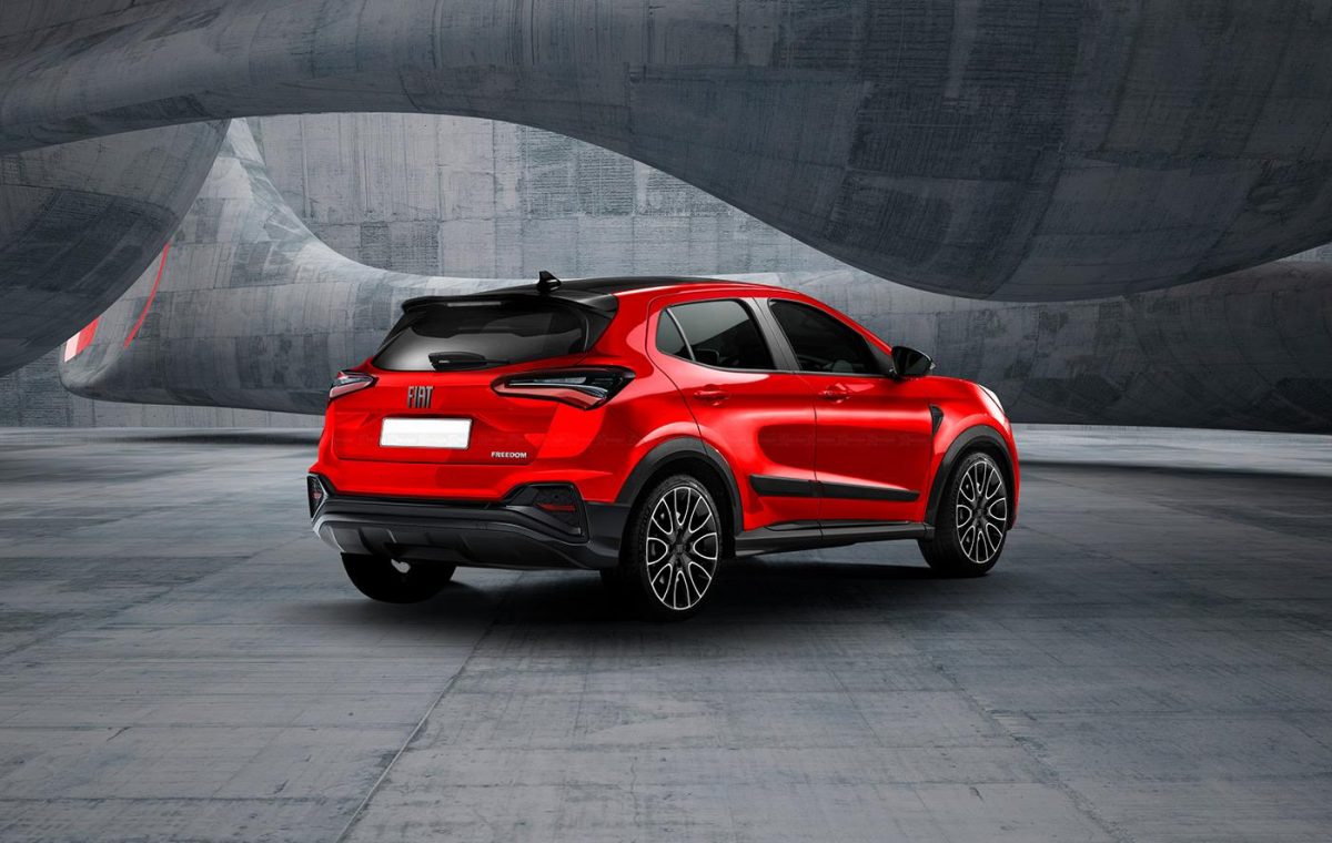 Fiat Freedom Rendering: i dettagli del concpet del crossover italiano.