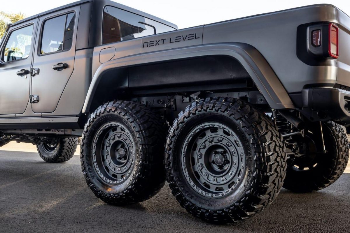 Next Level Jeep Gladiator 6x6: prezzo, caratteristiche della sei ruote