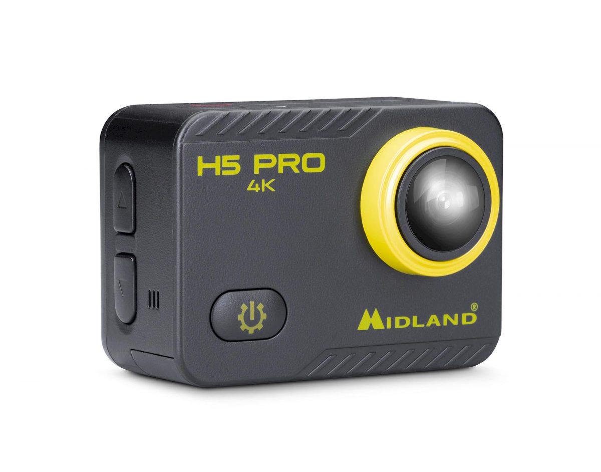 Midland action camera H5 PRO: luci, motore… action!