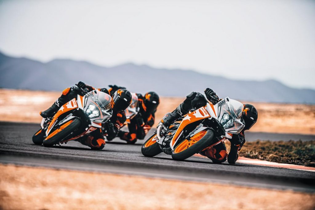 KTM RC 2022: motore e tutte le nuove caratteristiche