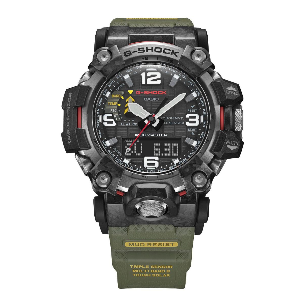 Casio G-Shock Mudmaster: il primo orologio in carbonio forgiato