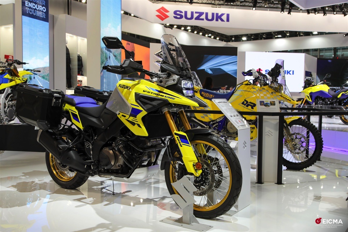 La nuova Suzuki V-Strom 800 DE ad EICMA 2022