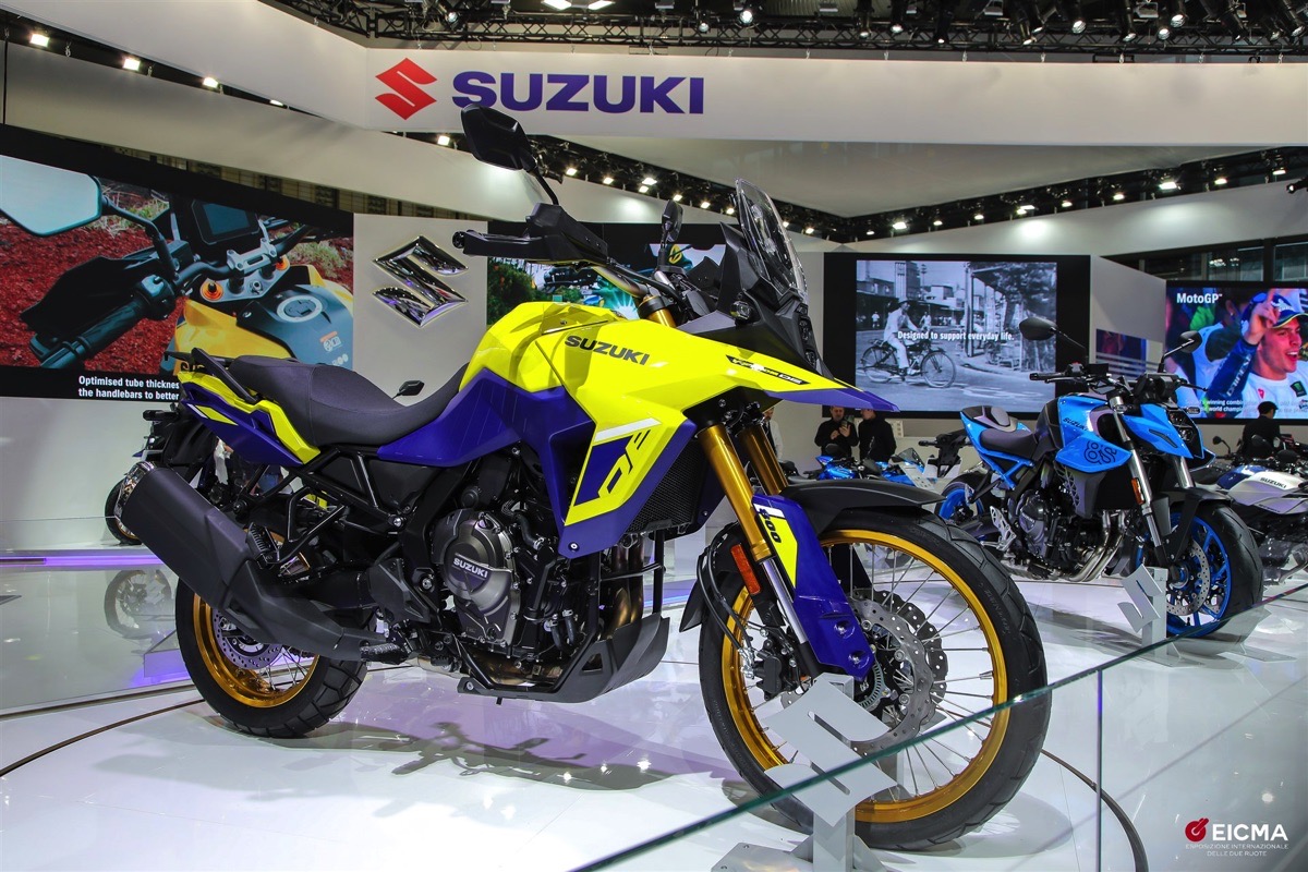 La nuova Suzuki V-Strom 800 DE ad EICMA 2022