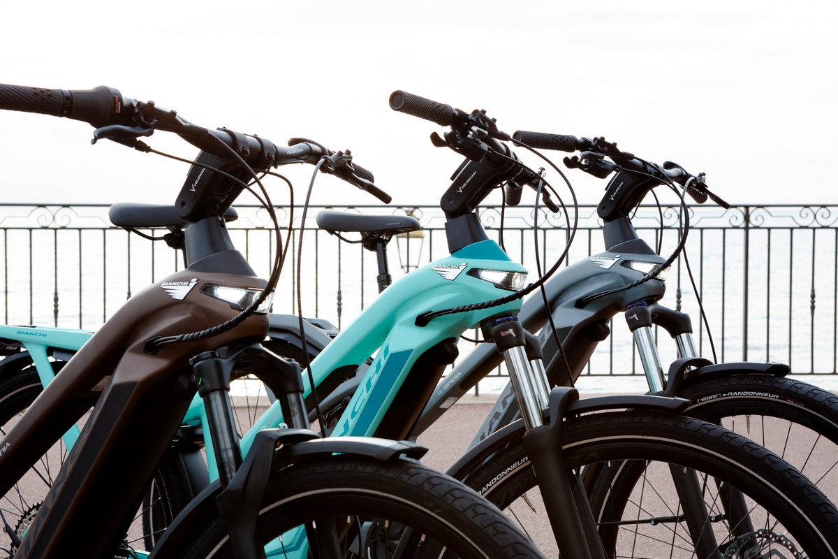 Bianchi e-bike e-Omnia 2023: le nuove colorazioni