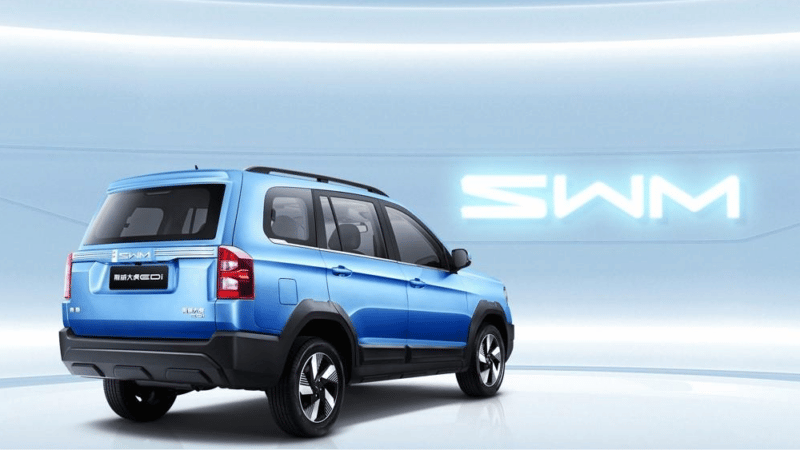 SWM Big Tiger è il SUV elettrico cinese a marchio italiano