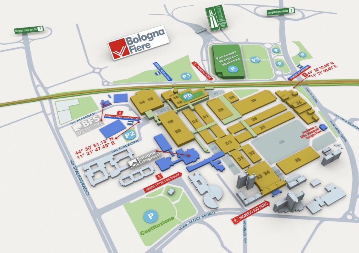 Auto Moto d'Epoca Bologna: come arrivare, dove parcheggiare