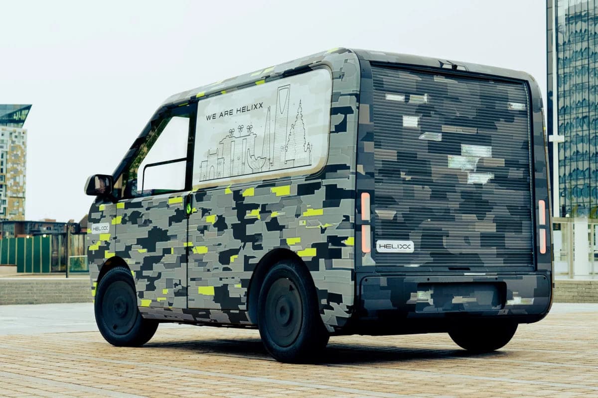 Helixx, il furgone elettrico in abbonamento a 6 € al giorno
