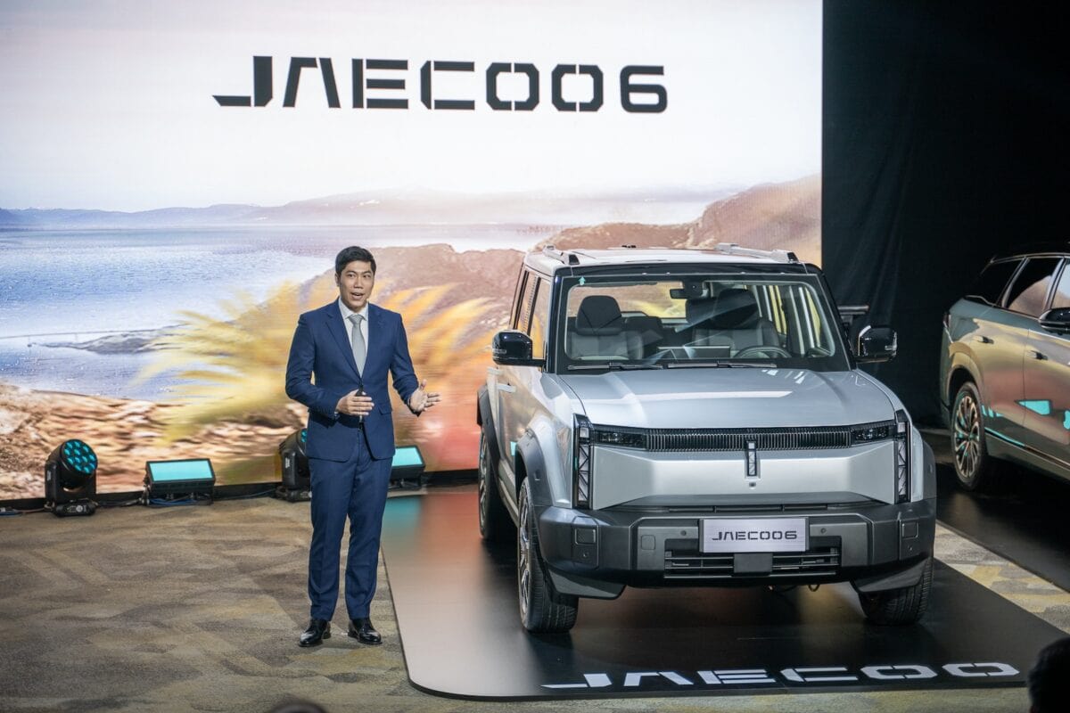 JAECOO 6: arriva il nuovo SUV compatto elettrico di Chery