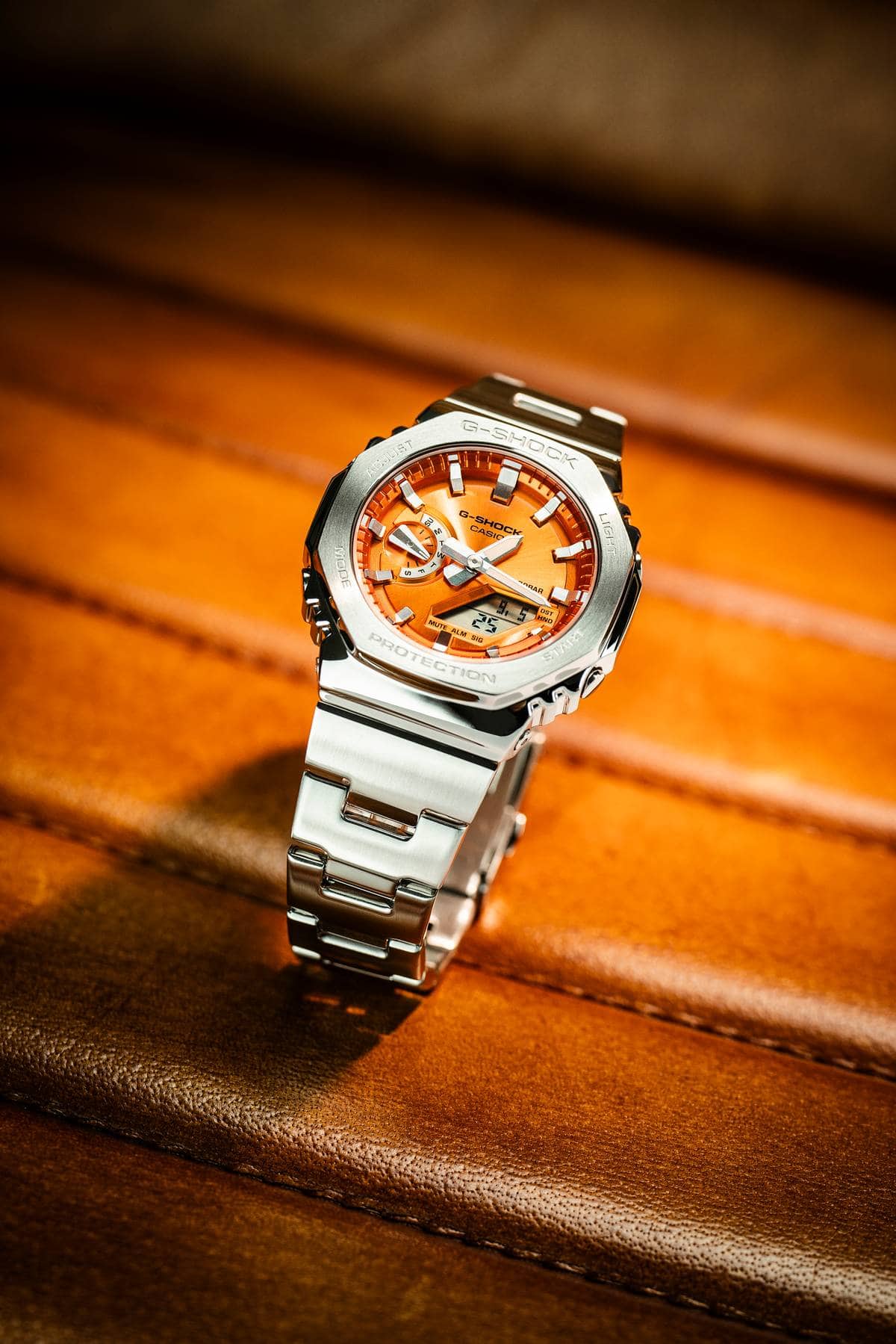 La nuova collezione di orologi G-Shock GM-2110 in acciaio